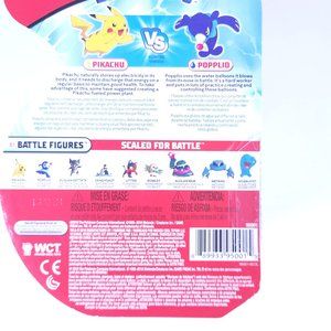 Toys | Pokemon Pikachu Vs Popplio Action Figure Toy 2 Pack 2 Inch ...